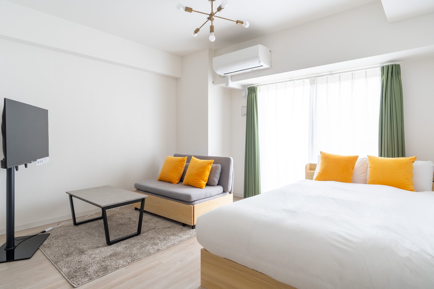 千鳥橋駅から徒歩7分！シンプルなお部屋/家具家電・Wi-Fi完備/Wind Bell 梅香502 | 大阪市此花区の滞在・宿泊｜Sumyca