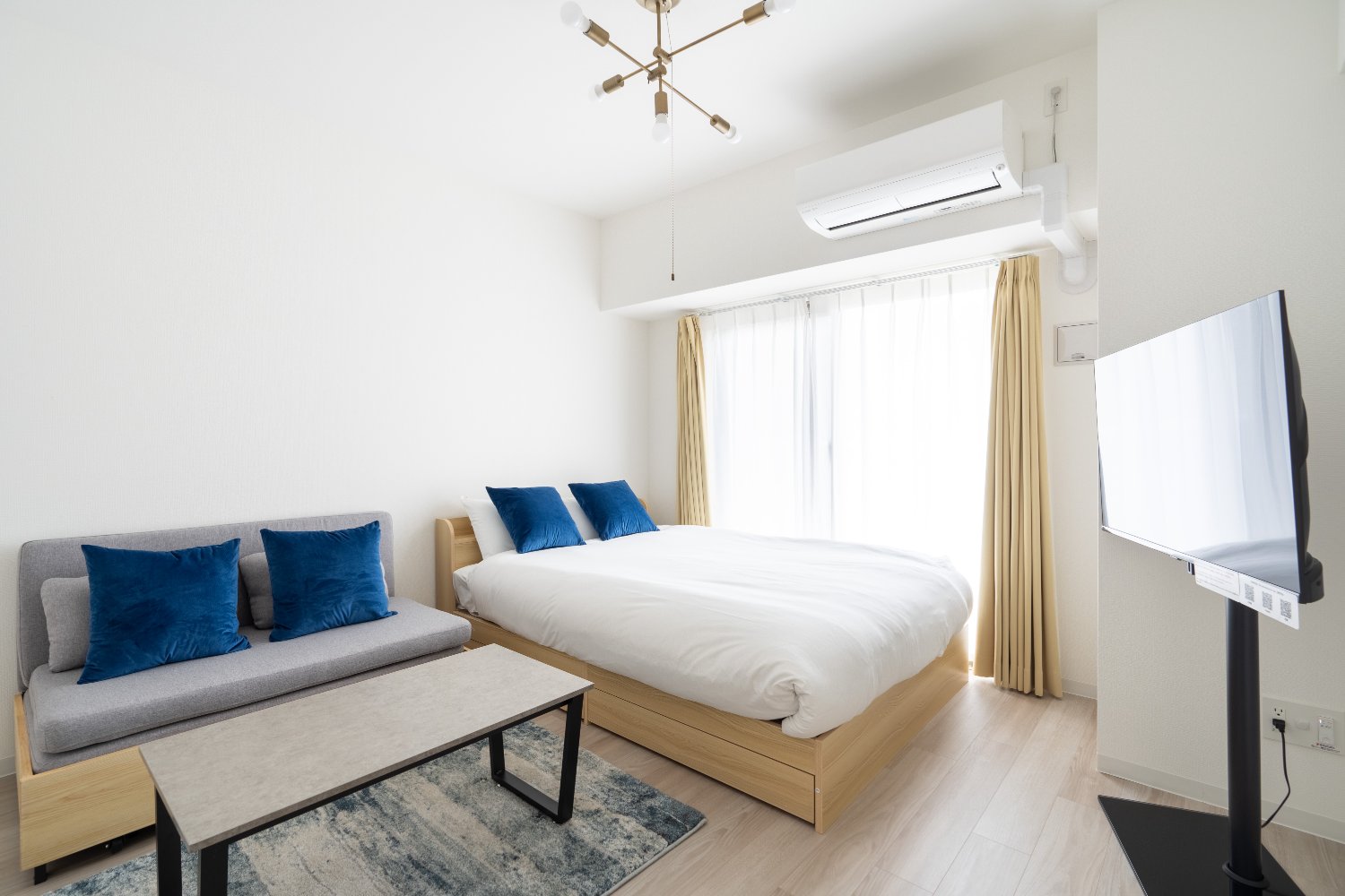 千鳥橋駅から徒歩7分！シンプルなお部屋/家具家電・Wi-Fi完備/Wind Bell 梅香203 | 大阪市此花区の滞在・宿泊｜Sumyca