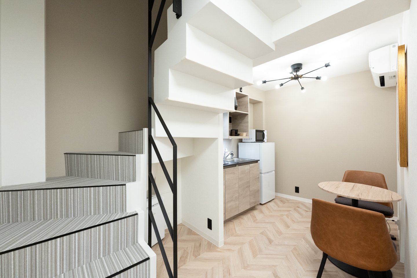 綺麗な築浅物件♪／駅から徒歩すぐ！／オシャレなデザイナーズ／家具家電・備品完備／belle ville 神楽坂102 | 新宿区の滞在・宿泊｜Sumyca