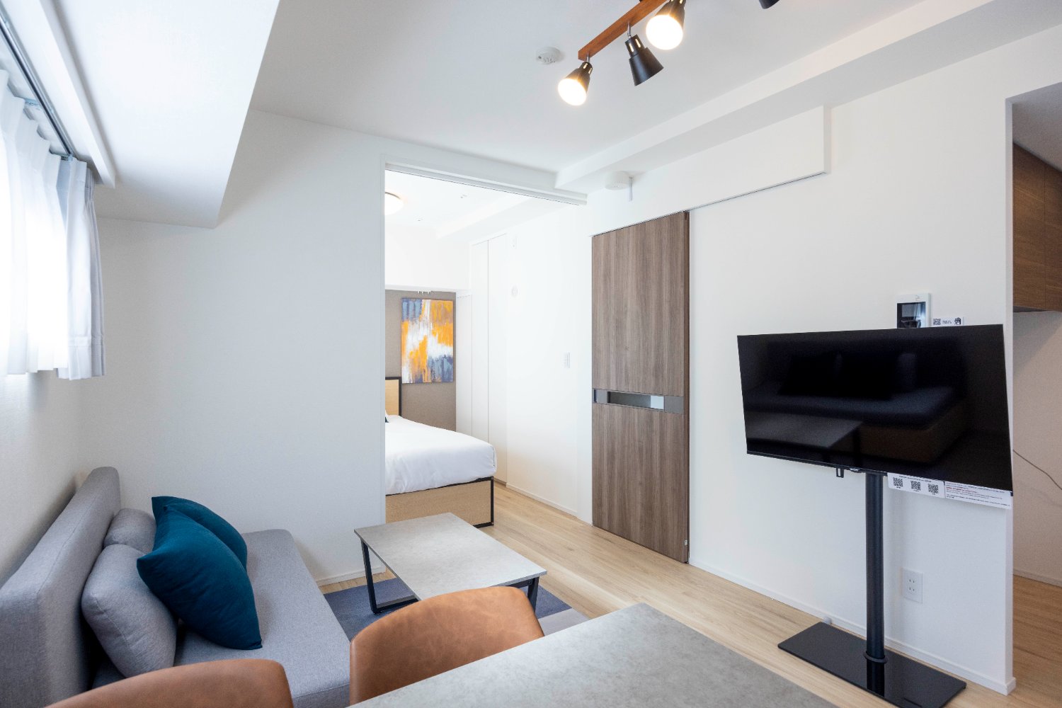 ☆初期費用無料キャンペーン開催中☆ 両国駅から徒歩6分！シンプルでオシャレなデザイナーズ物件♪／Wi-Fi完備／家具・家電完備/クレストコート両国401 | 墨田区の滞在・宿泊｜Sumyca