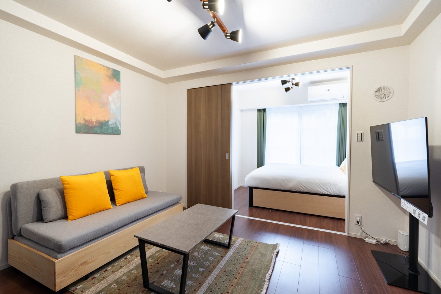 2023年の新築！/家具・家電完備/日当たり良い♪/ART NAGARA 101 | 大阪市北区の滞在・宿泊｜Sumyca