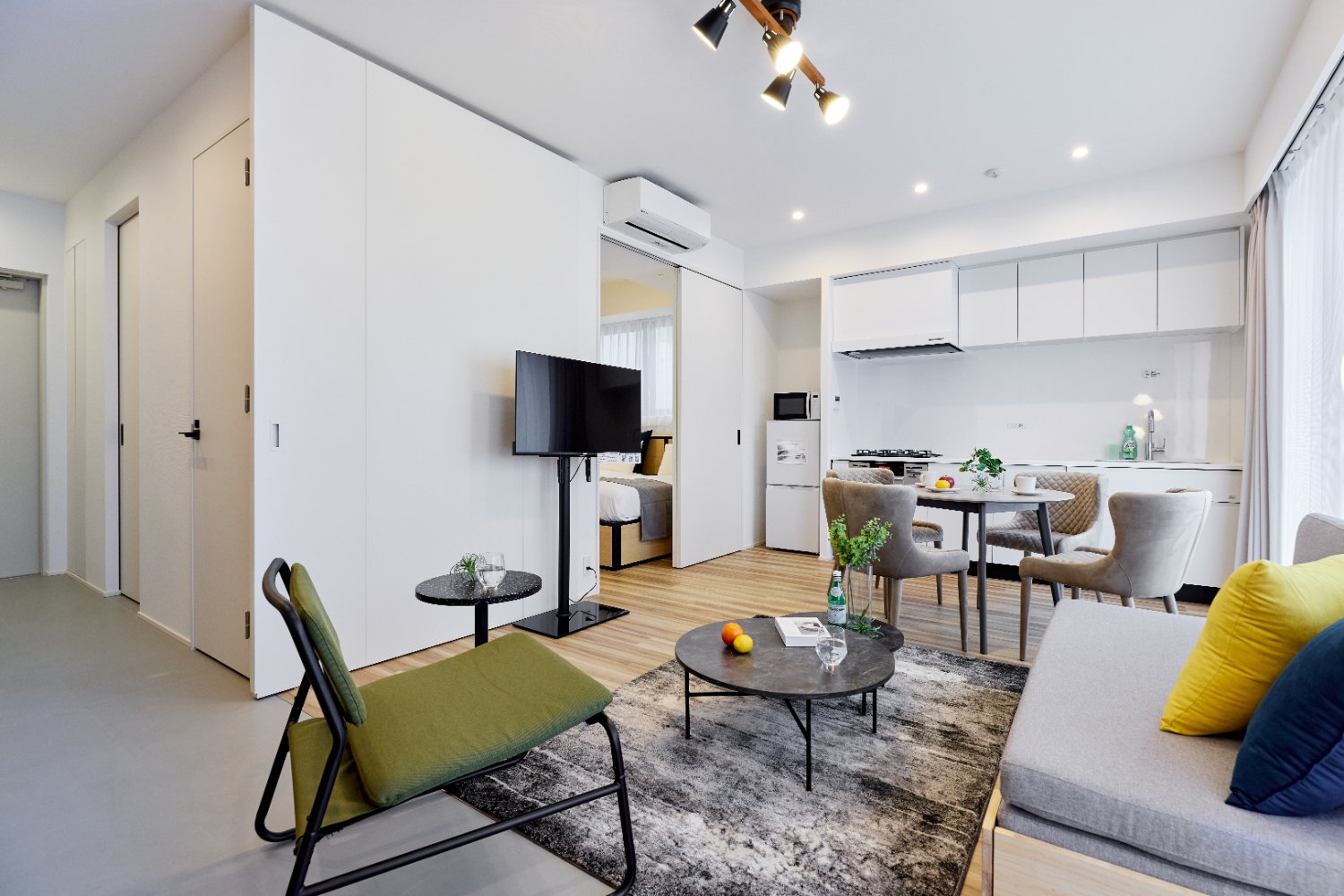 ☆初期費用無料キャンペーン開催中☆ スーパーまで徒歩5分/人気の港区にあるデザイナーズ物件/家具・家電完備/ザ・ケンジントン・レジデンス芝浦 703 | 港区の滞在・宿泊｜Sumyca