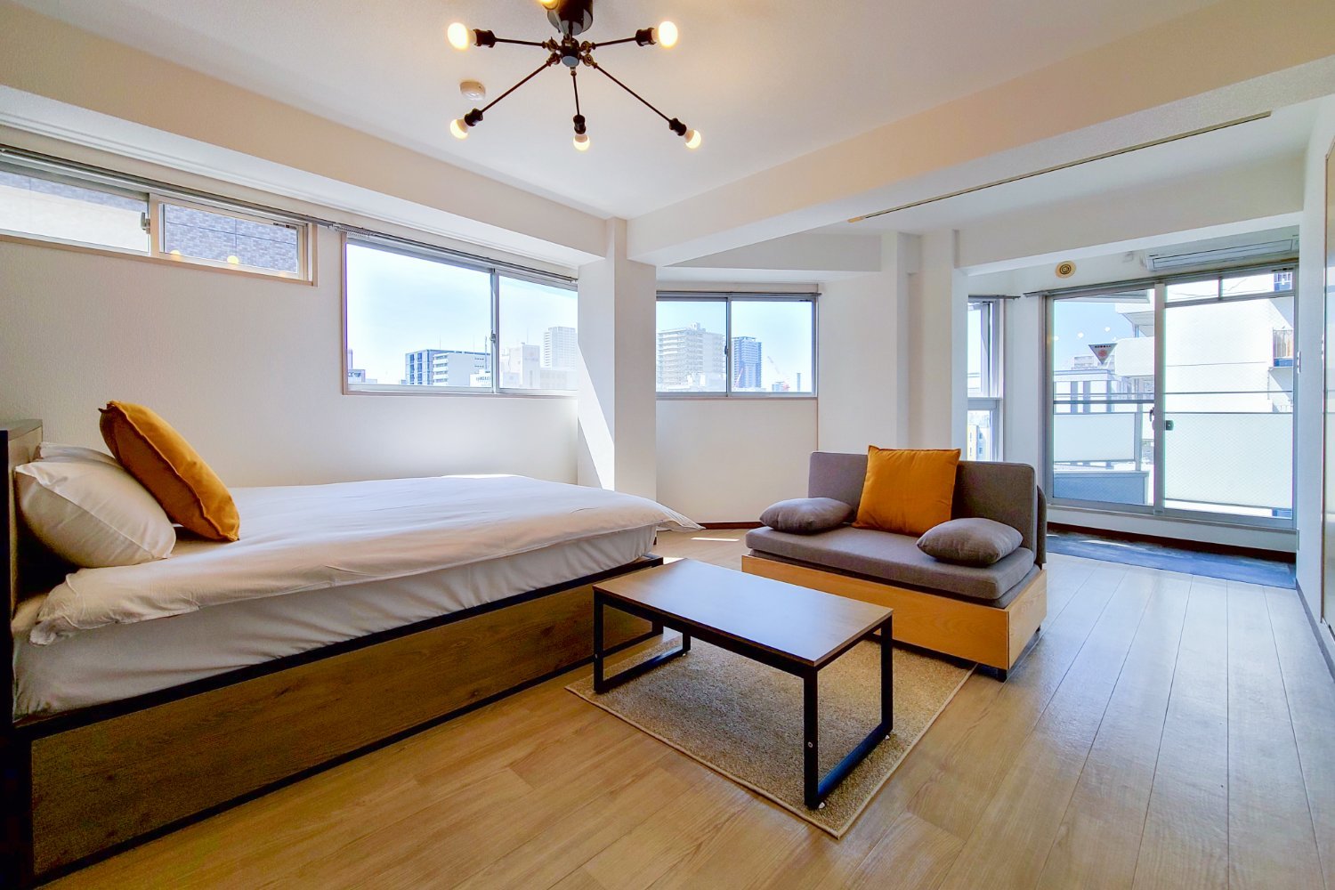 最寄り駅徒歩2分/オートロック付きの安心物件♪/バストイレ別/ボナ新町801 | 大阪市西区の滞在・宿泊｜Sumyca