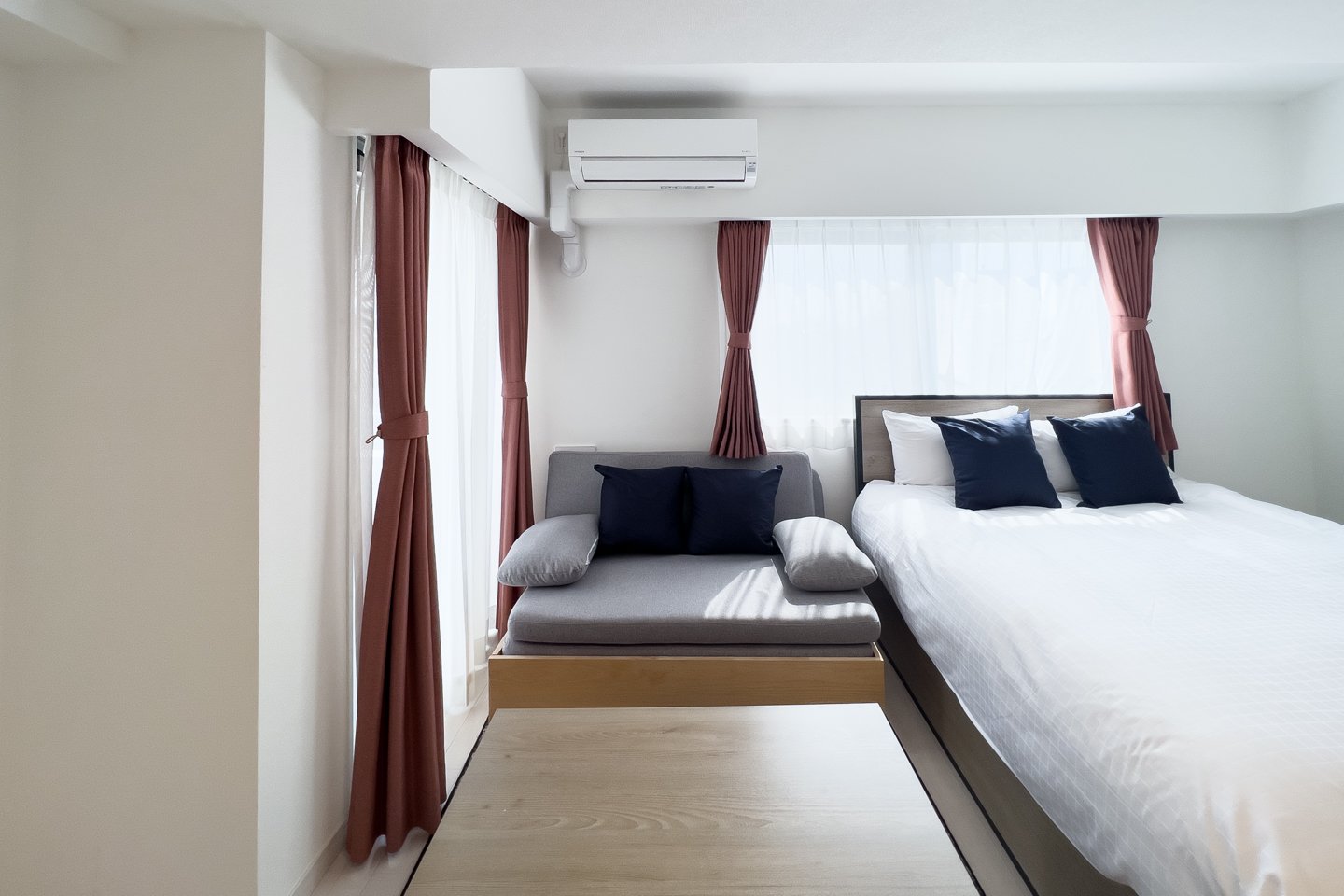 駅から徒歩7分/駅前の施設充実/コンビニ徒歩1分/Sky Kinshicho803 | 墨田区の滞在・宿泊｜Sumyca