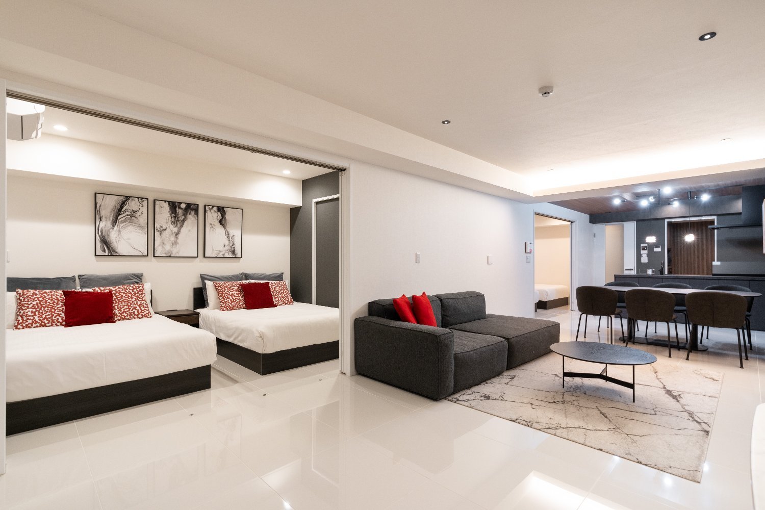 人気な赤坂エリア/広々2LDK/家具家電充実/CREAL premier赤坂301 | 港区の滞在・宿泊｜Sumyca