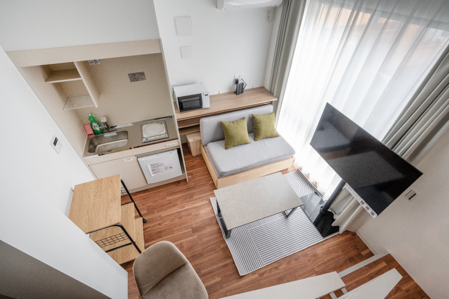 押上駅から徒歩8分/スカイツリーまで徒歩圏内/お洒落なメゾネット/Hit錦糸町 302 | 墨田区の滞在・宿泊｜Sumyca